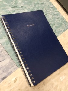 Navy Blue Notebook – The Ameri Brit Mom